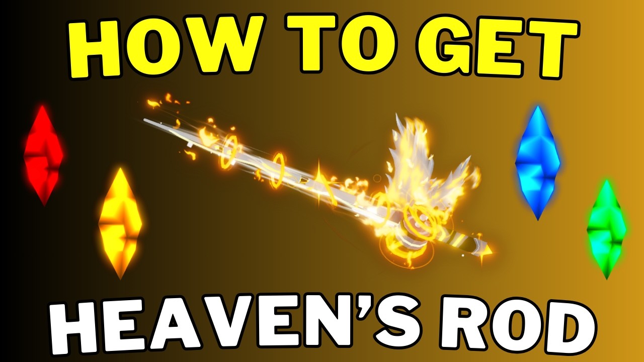 How To Get Heaven's Rod in Fisch | Heaven's Rod Location | Roblox - YouTube
