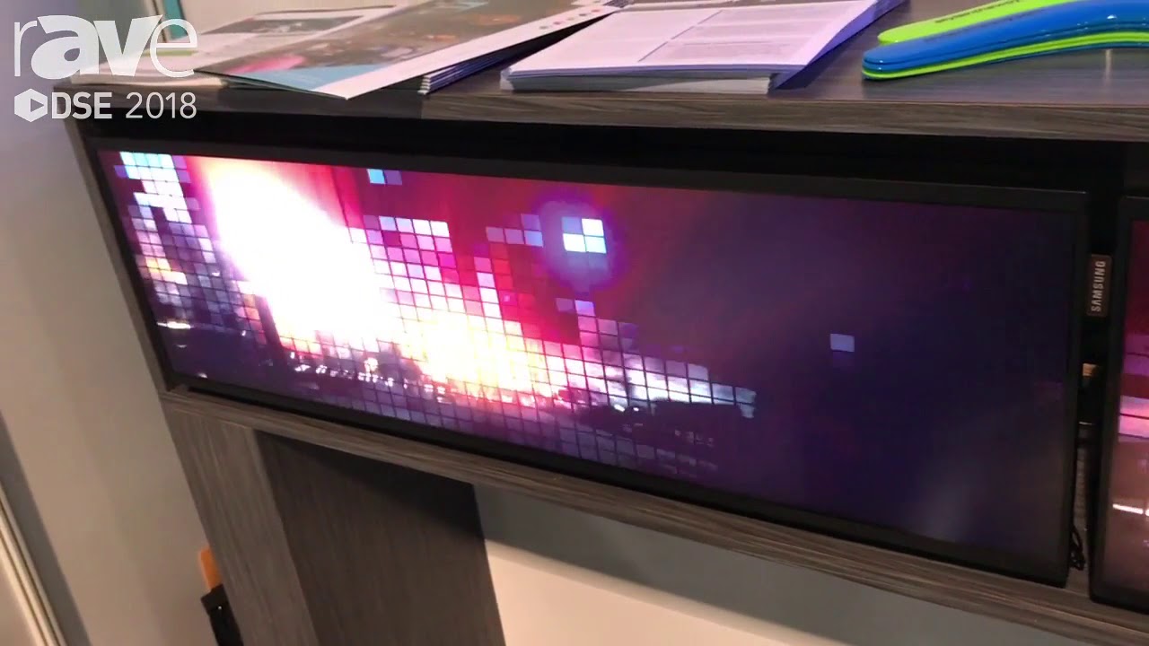 DSE 2018: LSI Industries Shows Samsung 37" Stretch Screen for Digital ...
