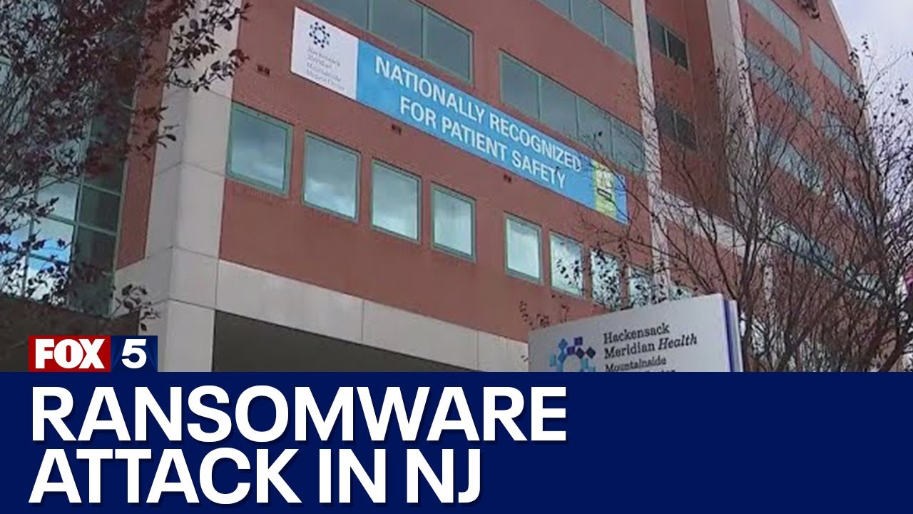 Ransomware attack shuts down NJ emergency rooms - YouTube