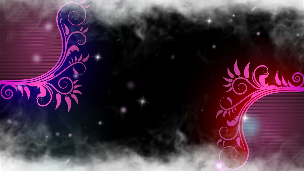 Template Video Background | Light Effect Video Background | Smoke Black ...