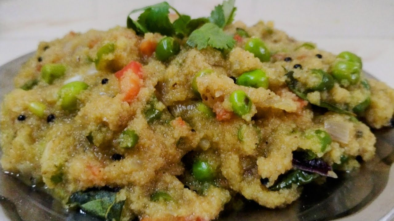 Easy, Quick and healthy breakfast recipe 🥰 || upma recipe|| sooji upma ...