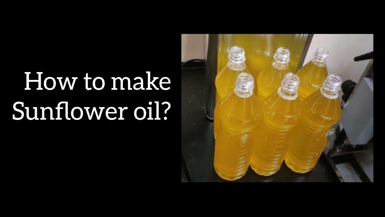 How to make Sunflower oil?//స్వచ్ఛమైన నూనెలు ఇక్కడ లభిస్తాయి #hyderabad ...