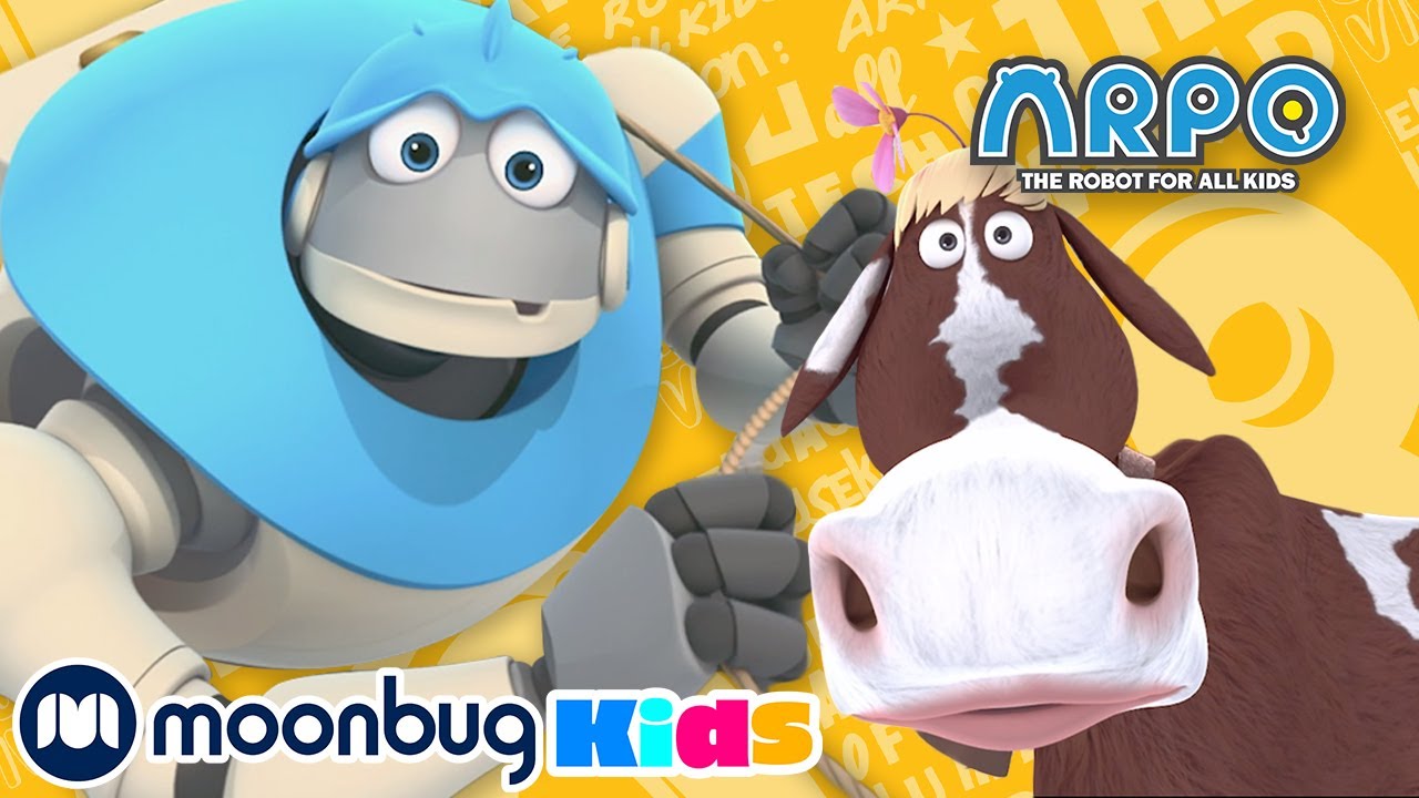 Mission Moo Moo - ARPO - Super Kids Cartoons - MOONBUG KIDS ...