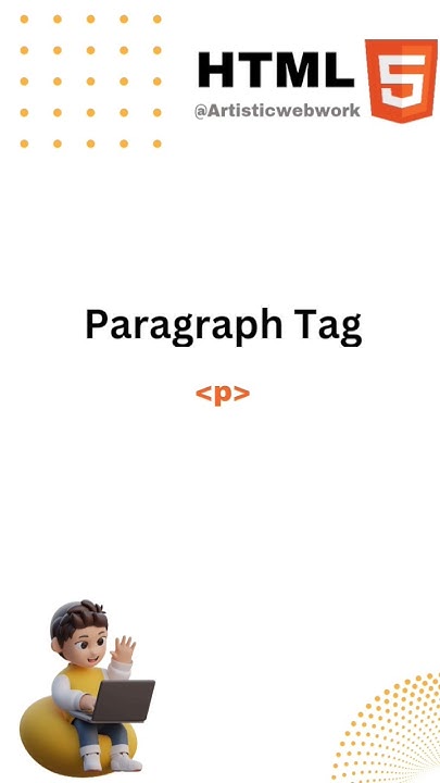 The HTML Paragraph Tag #html #htmltutorial - YouTube