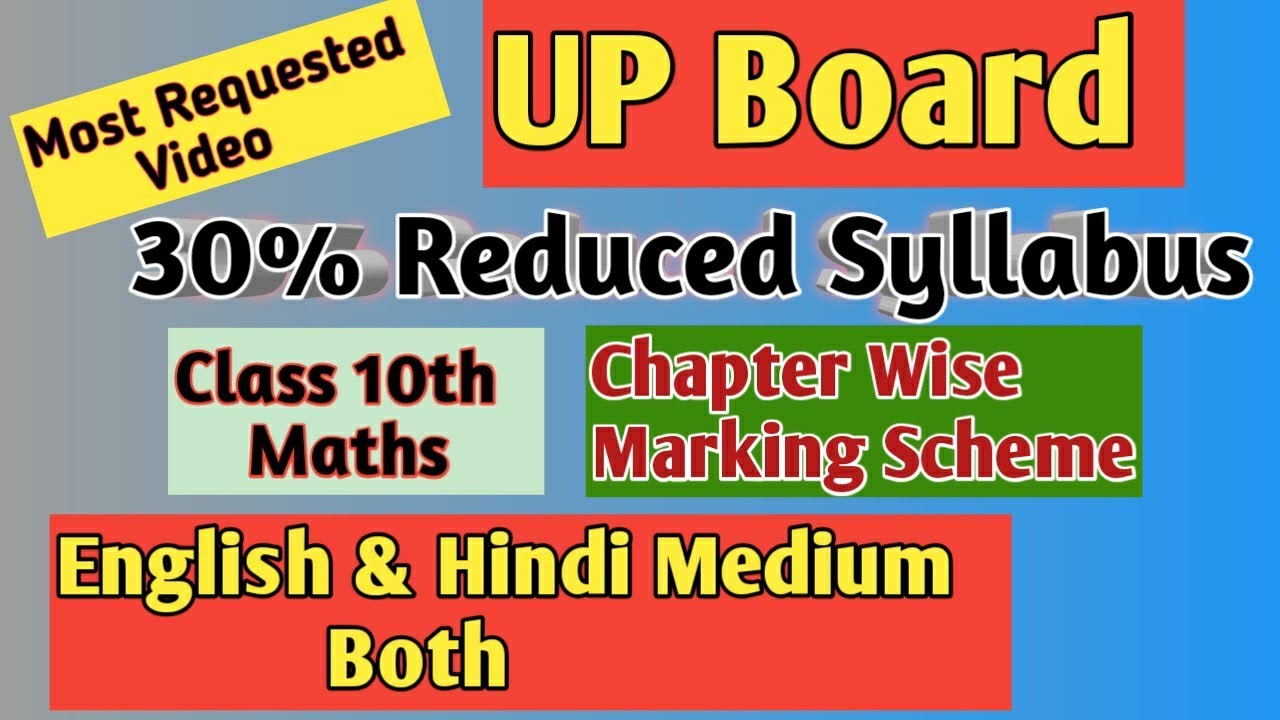 UP Board Reduced Syllabus English Medium Class 10th Maths 2020 21 up-board-reduced-syllabus-english-medium-class-10th-maths-2020-21