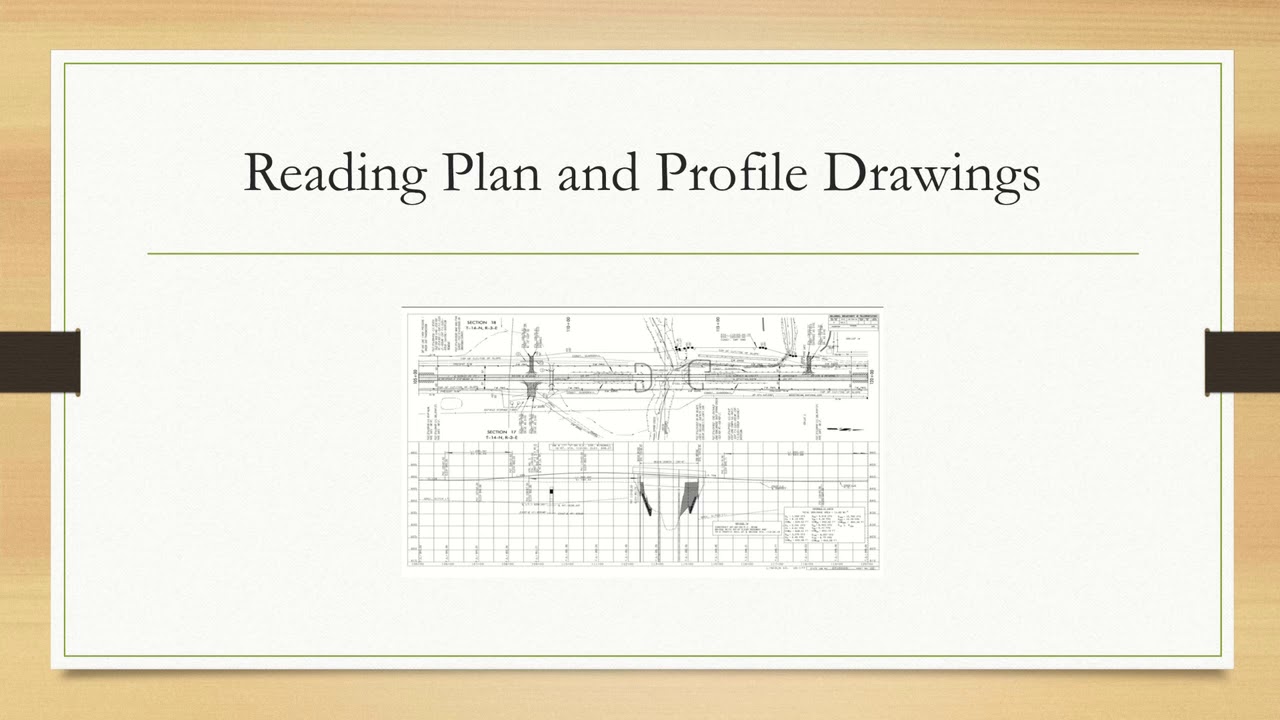 Road Construction Plan and Profile - YouTube