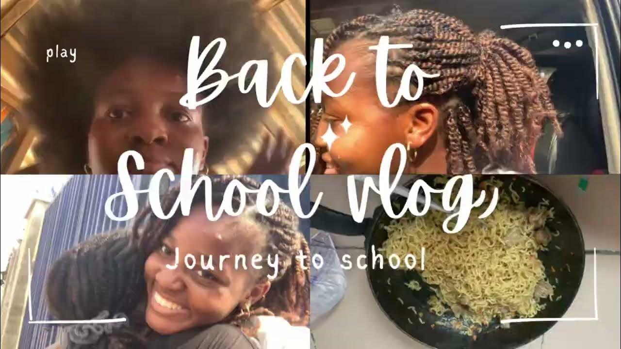 BACK TO SCHOOL VLOG|| spend a day with me| - YouTube