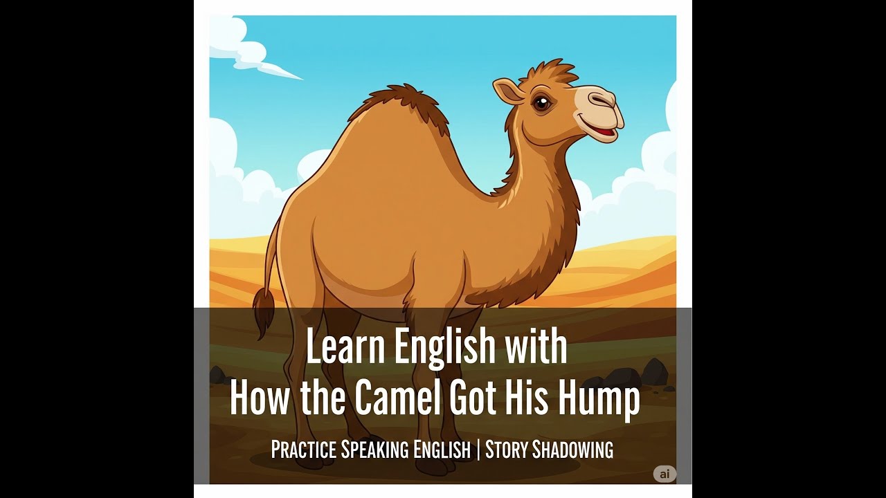 How the Camel Got His Hump | English Shadowing Story | 5 Minutes Daily ...