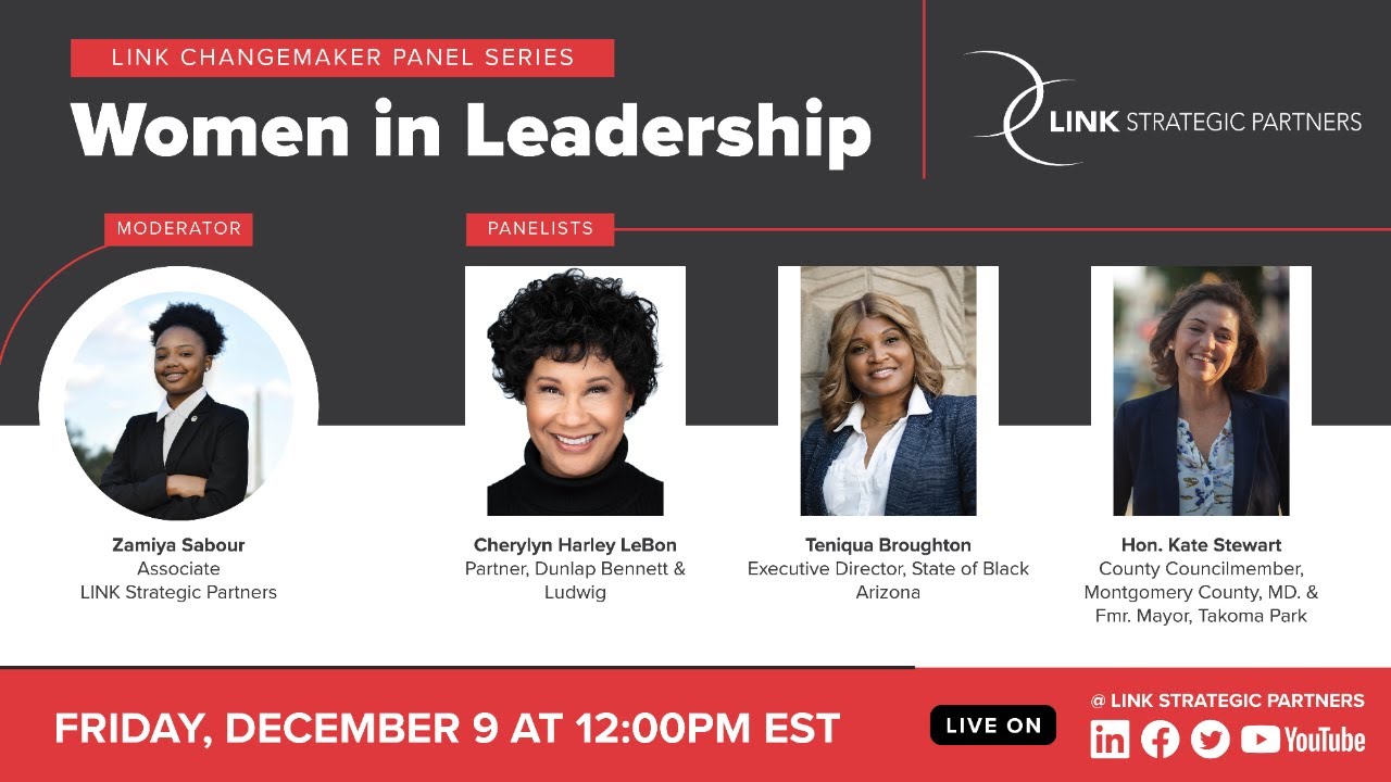 LINK Changemakers Series: Women in Leadership - YouTube