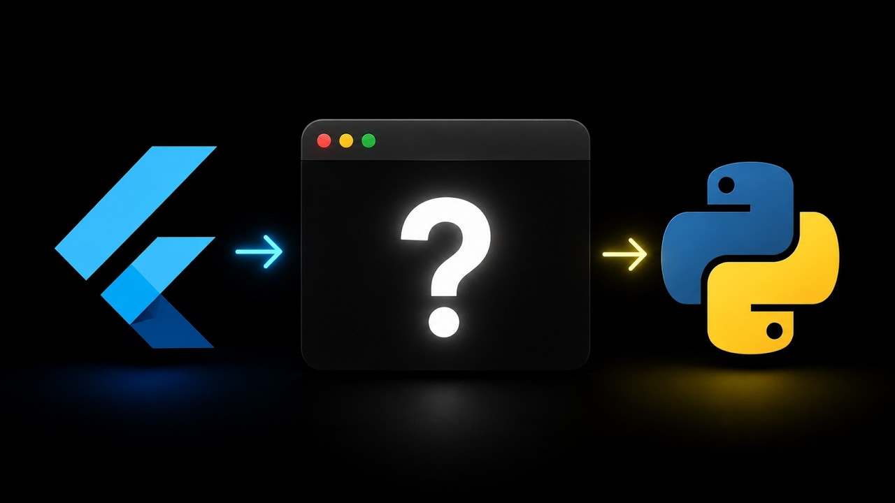 🐍 Python desde Flutter Desktop 💙 No HTTP - YouTube