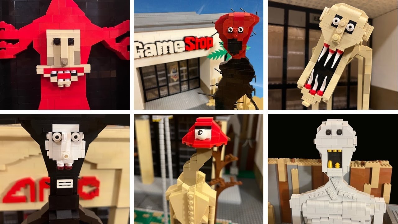 All LEGO DOCTOR NOWHERE creatures | Doctor Nowhere’s Cursed World - YouTube