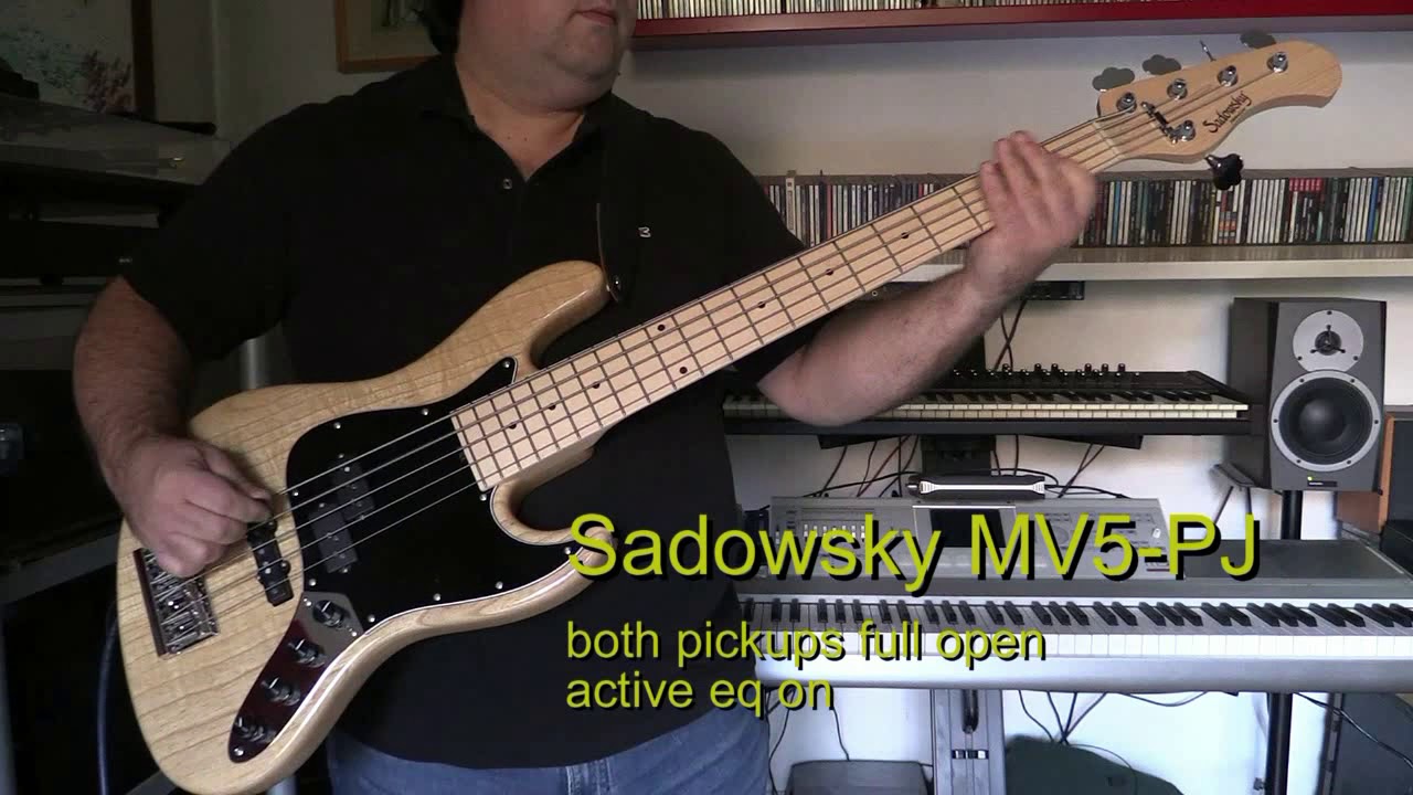 Bass Cover - Killing Joke - Euphoria - with Sadowsky UV70-5 and MV5-PJ ...