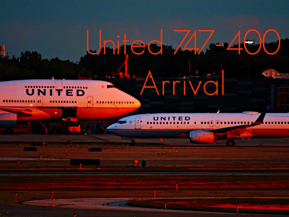 [Rare Charter] United 747-400 Arrival to Cleveland (CLE/KCLE) - YouTube