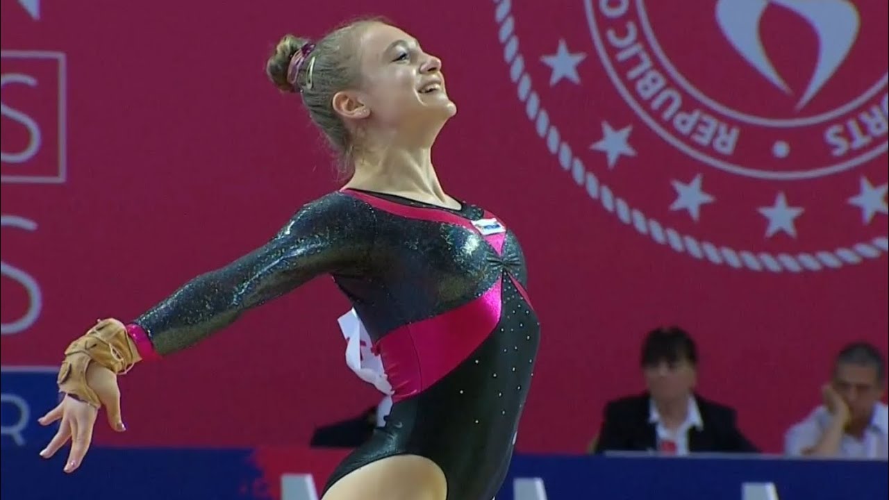 Sabrina Voinea - 🥉FX EF - 2023 European Championships - YouTube