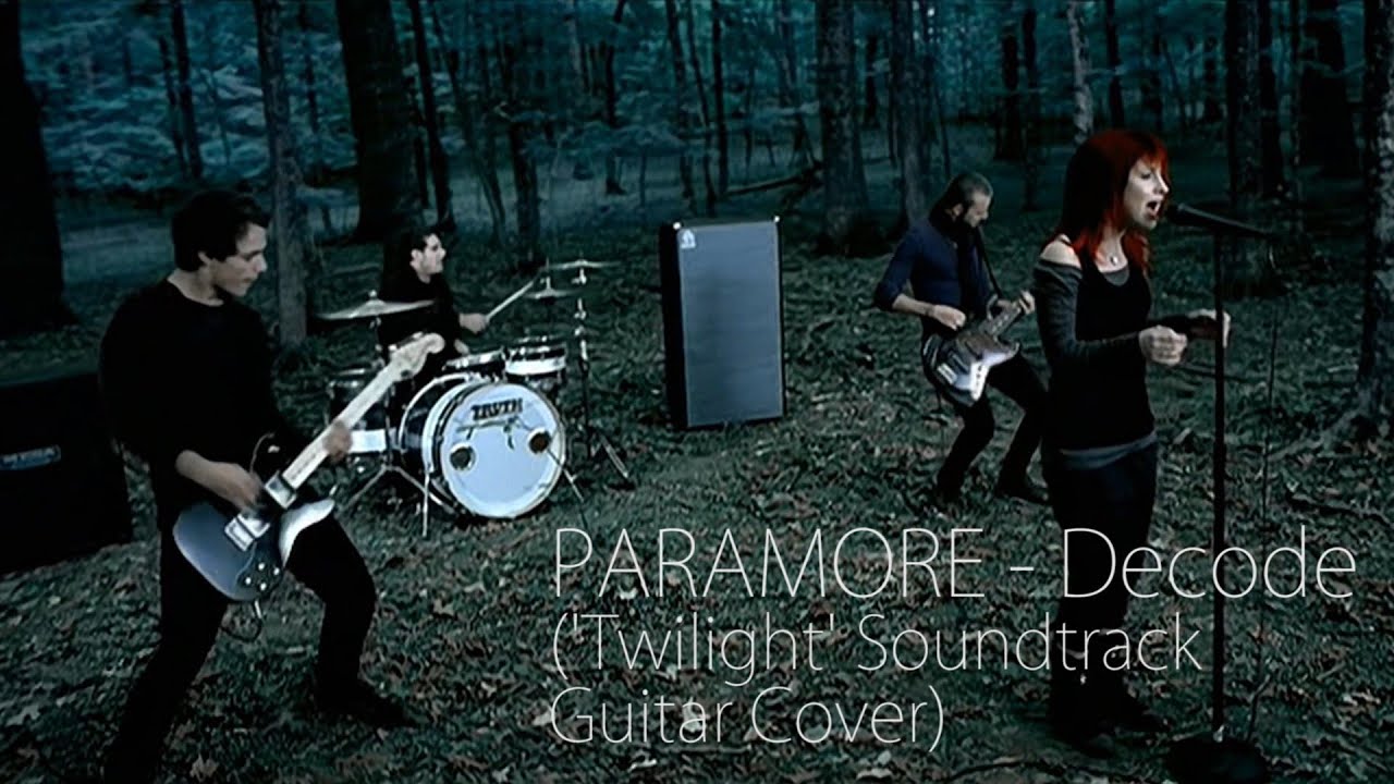 Paramore - Decode - Twilight (Guitar Cover) - YouTube