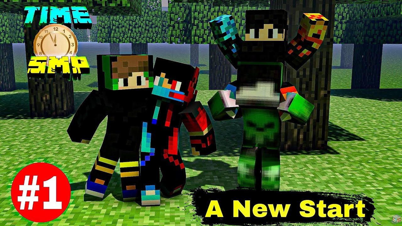 A New Start || Time SMP || TIME SMP EP - 1 || HellMoonGaming || # ...