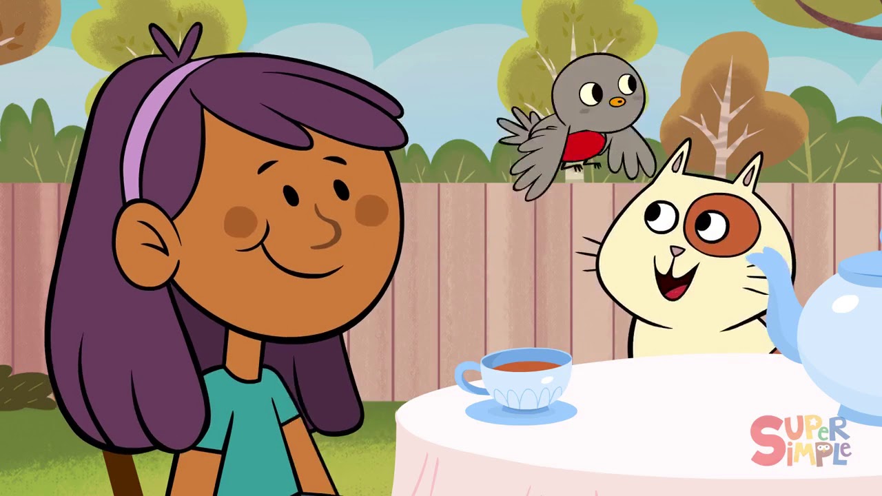 Little Robin Redbreast | Poems | Kids Songs | Cartoons Central - YouTube