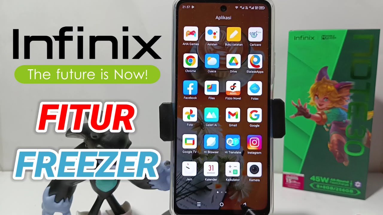 Cara Menggunakan Fitur Freezer Hp Infinix Note 30/Note 30 Nfc/Note 30 ...