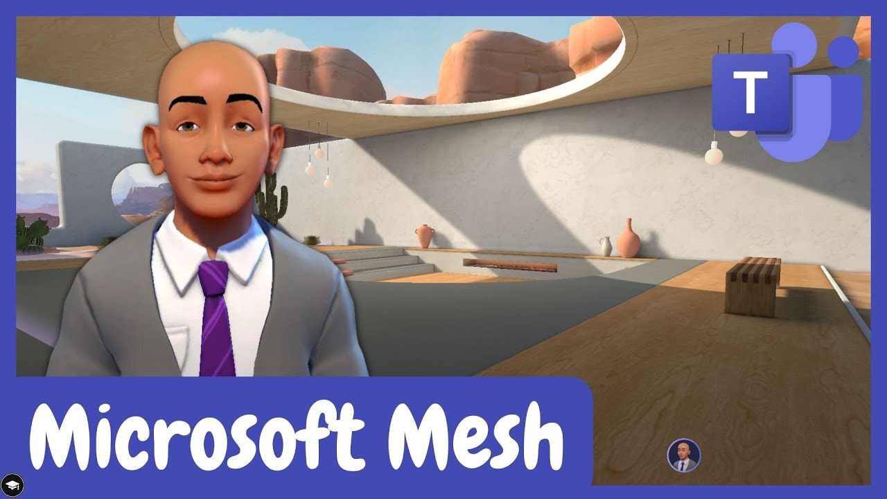 Microsoft Mesh | Die neuen Immersiven Räume für Teams sind verfügbar - YouTube