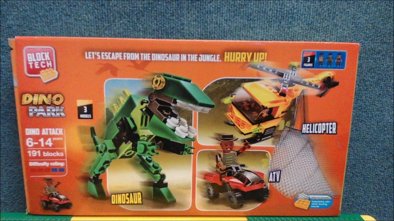 (OLD)Block Tech Dino Park(Jurassic Park Knockoff) - YouTube