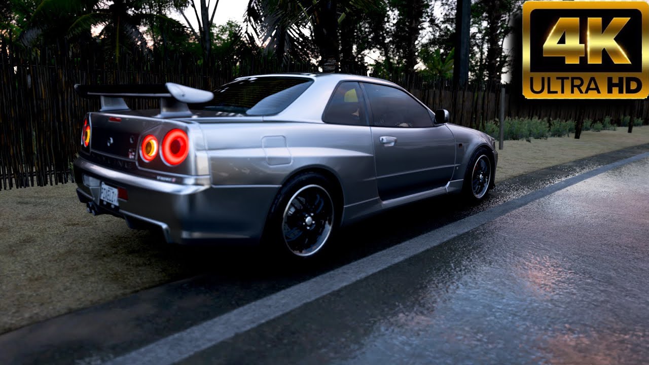 2002 Nissan Skyline GTR-R34 | Forza Horizon 5 | Thrustmaster 458 Spyder ...