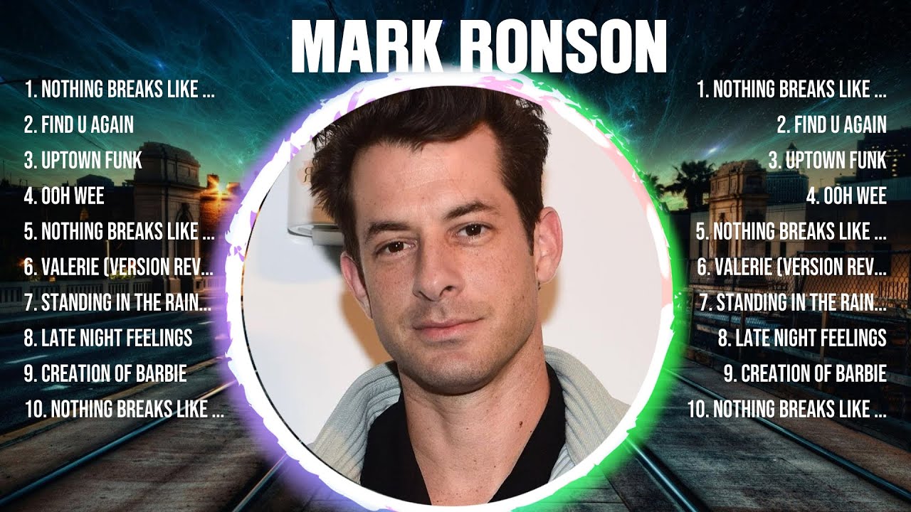 Mark Ronson Top Hits Popular Songs - Top 10 Song Collection - YouTube