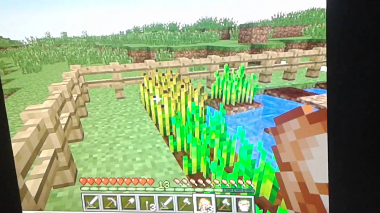 COMO HACER PAN EN MINECRAFT - YouTube