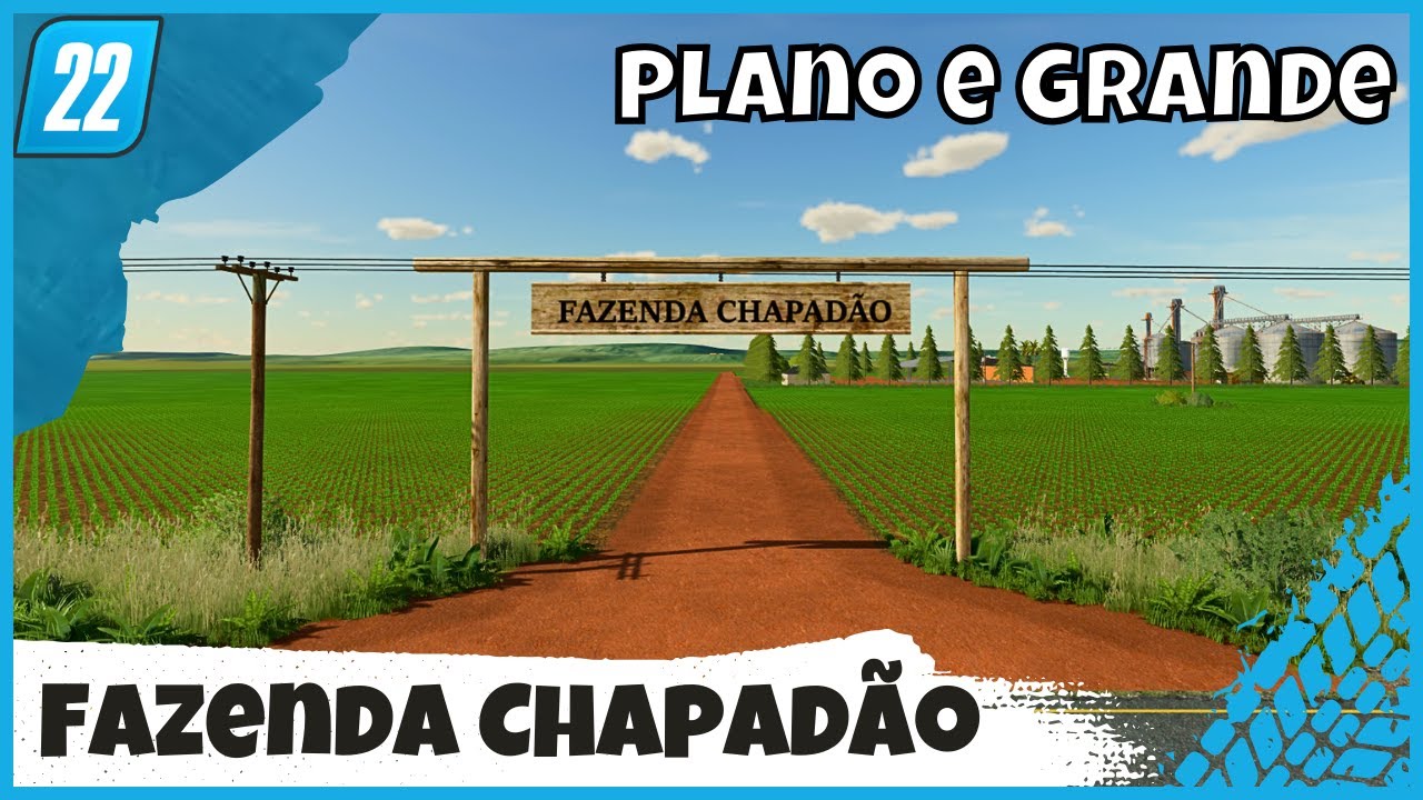 Fazenda Chapadão Baseado no Mato Grosso com Culturas Alinhadas e Feijão ...