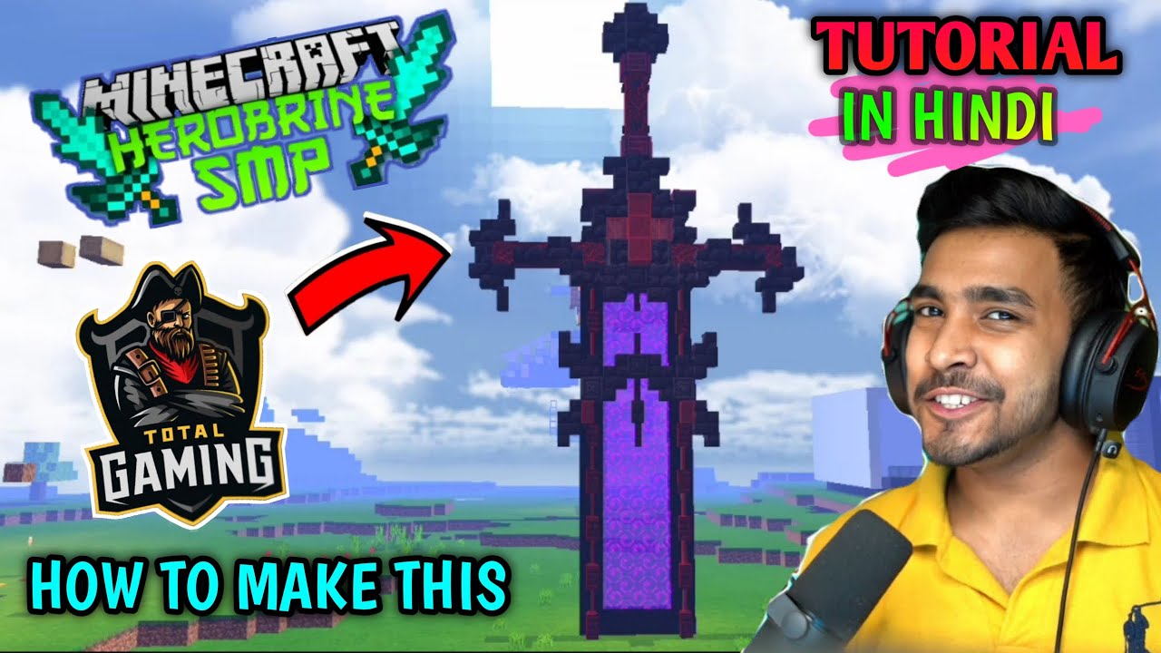 How To Make a Nether Sword Portal Tutorial . Like @TotalGaming093 in ...