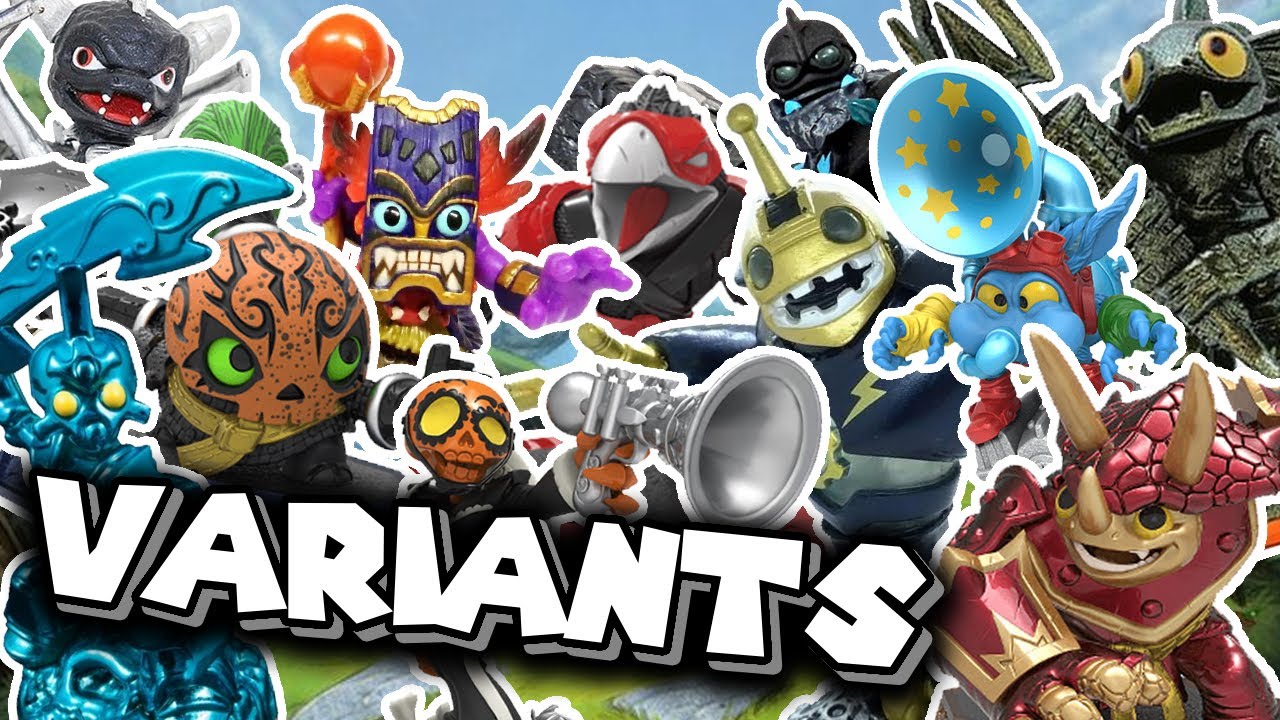 Skylanders Variants - YouTube