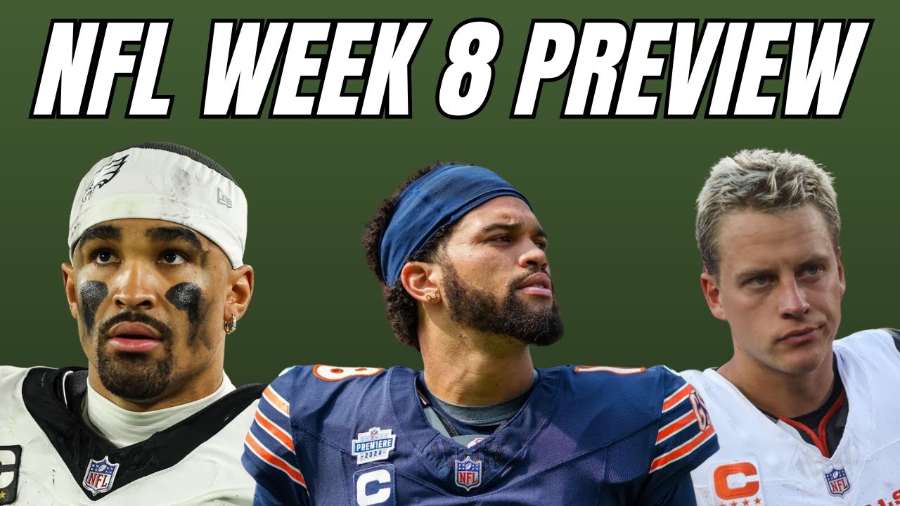 NFL Week 8 Preview | Best Bets, Game Analysis, Picks Against The Spread ...