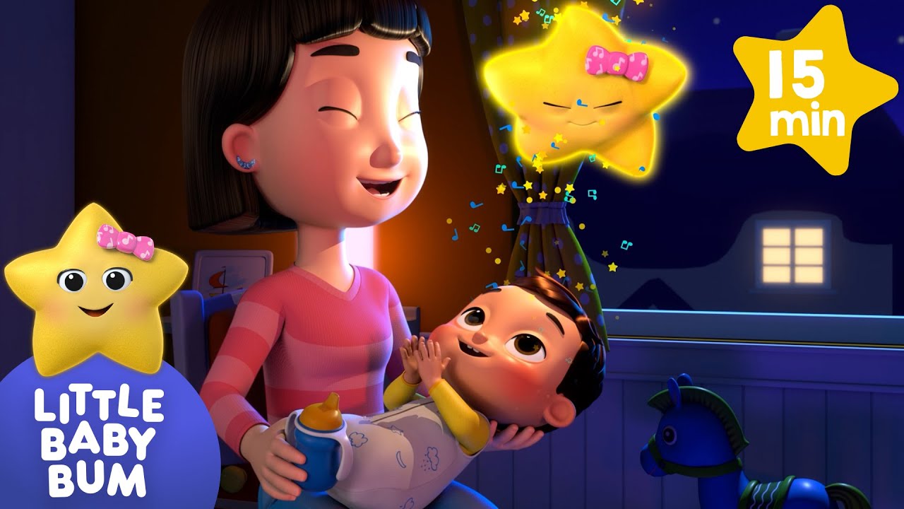 Twinkle a diamond in the sky! | Baby Song Mix | LittleBabyBum - Nursery ...
