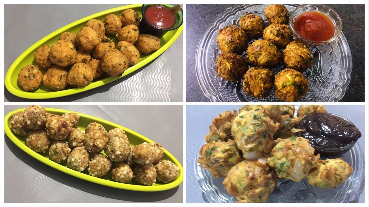 4 Way Bonda Recipe|Different type of Pakora Recipe in India|indian food ...
