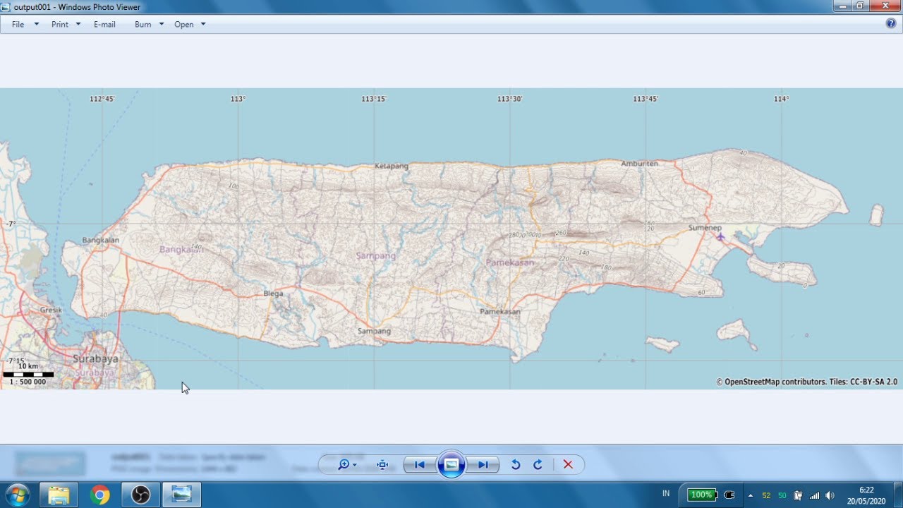 Peta dasar pulau Madura untuk Map Editor Euro Truck Simulator 2. - YouTube