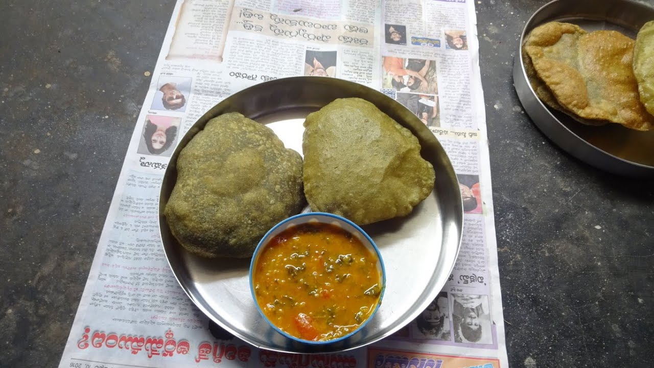 Palakoora Poori - Palak Puri - Poori Recipe by Maa Vantagadi - YouTube