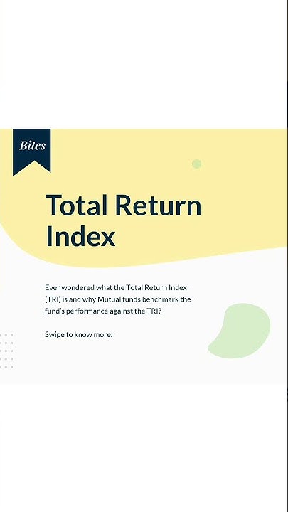 Total return Index - YouTube