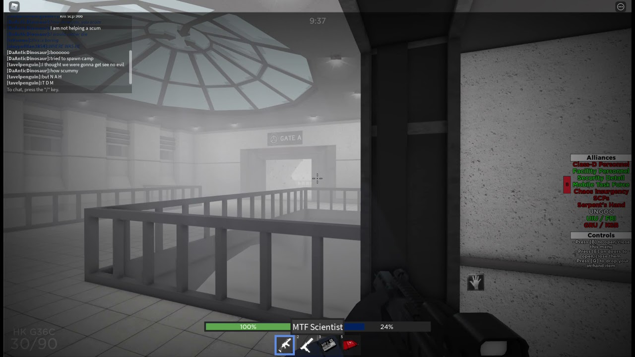 Council member escapes then teams with UNGOC! Roblox SCP rBreach - YouTube