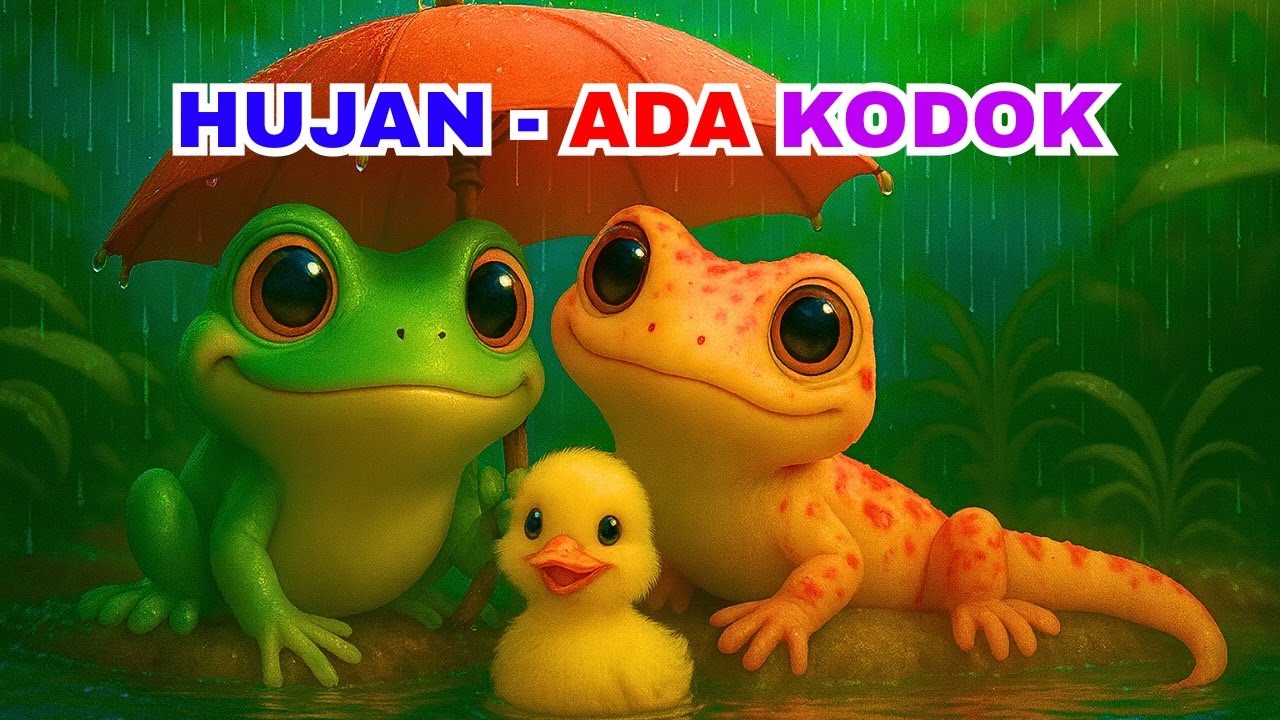 Tik Tik Bunyi Hujan 🌧️ - Cicak Cicak di Dinding 🦎 - Naik Kereta Api 🚂 ...