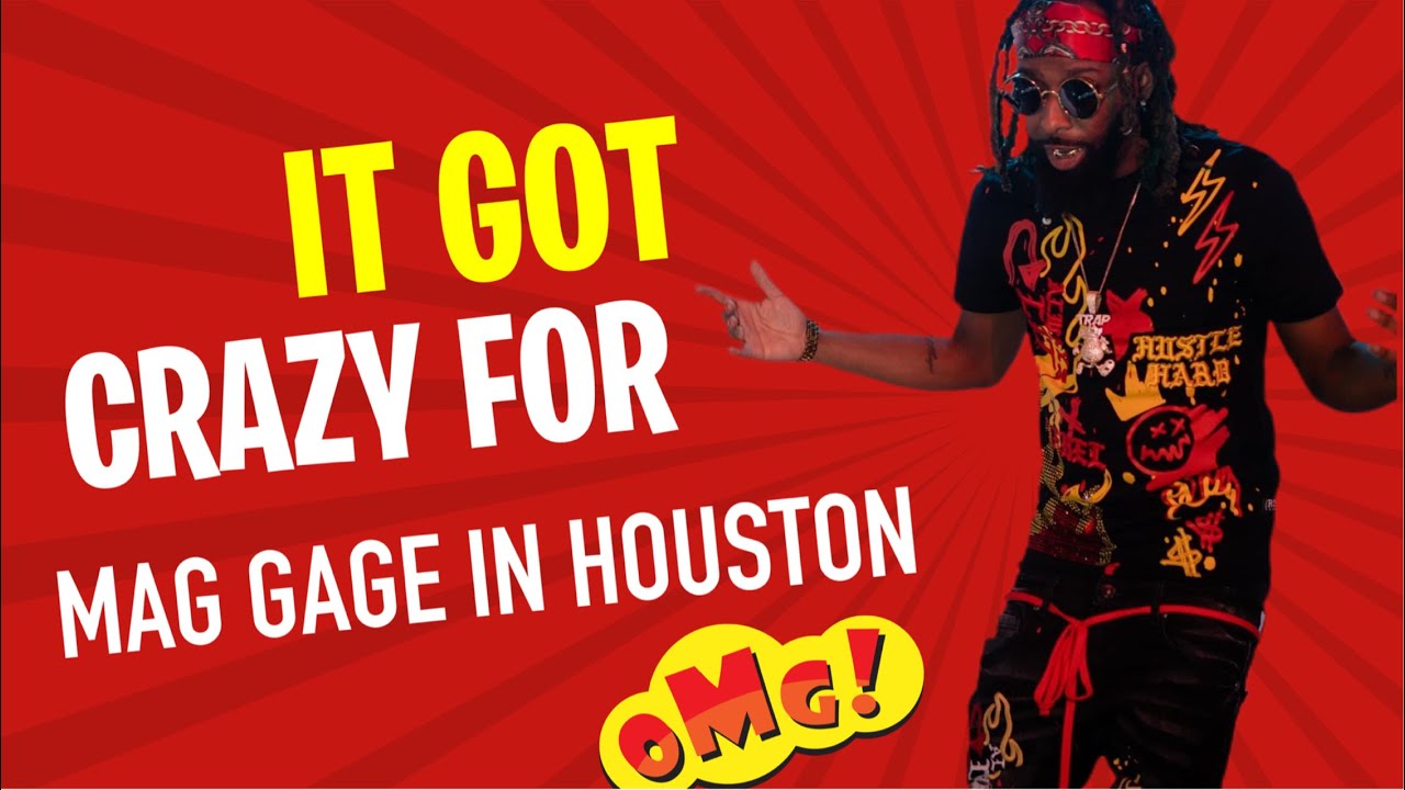 Mag Gage Performing His Single “Tooted Up” In Houston, TX AND ITS GET ...
