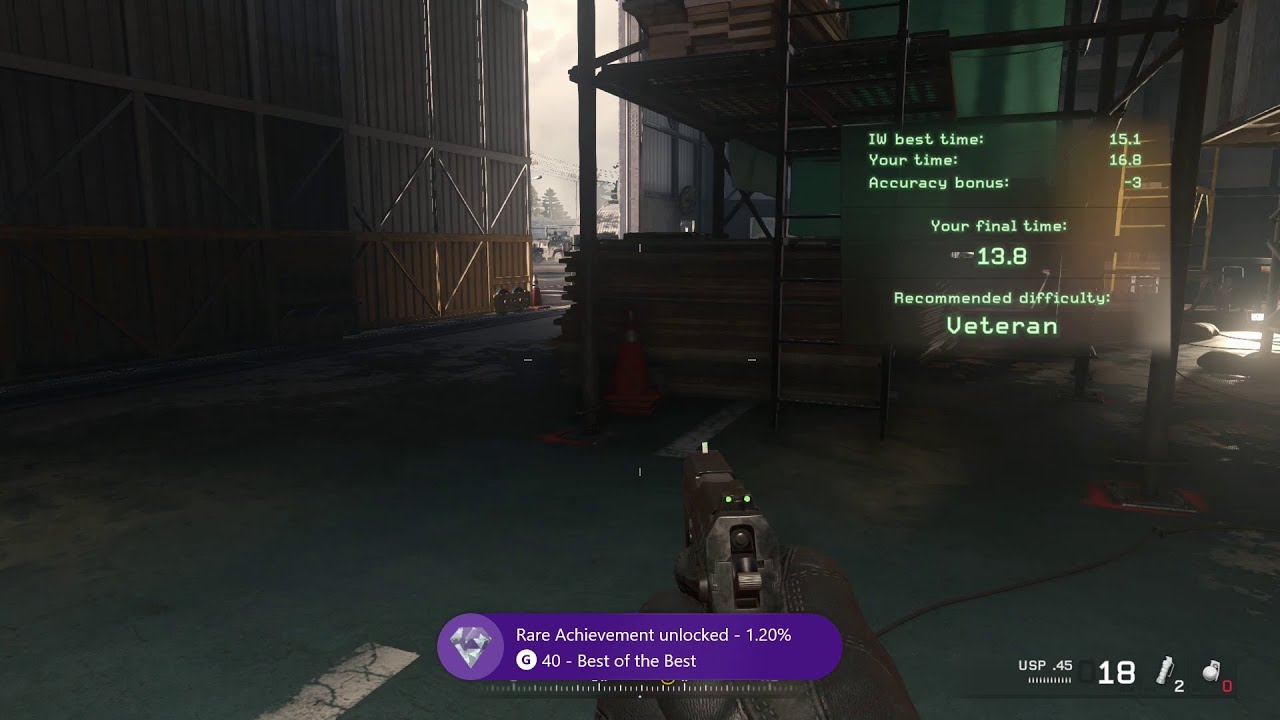 Cargo Run 13.8 seconds Best of the Best Achievement | Call of Duty ...