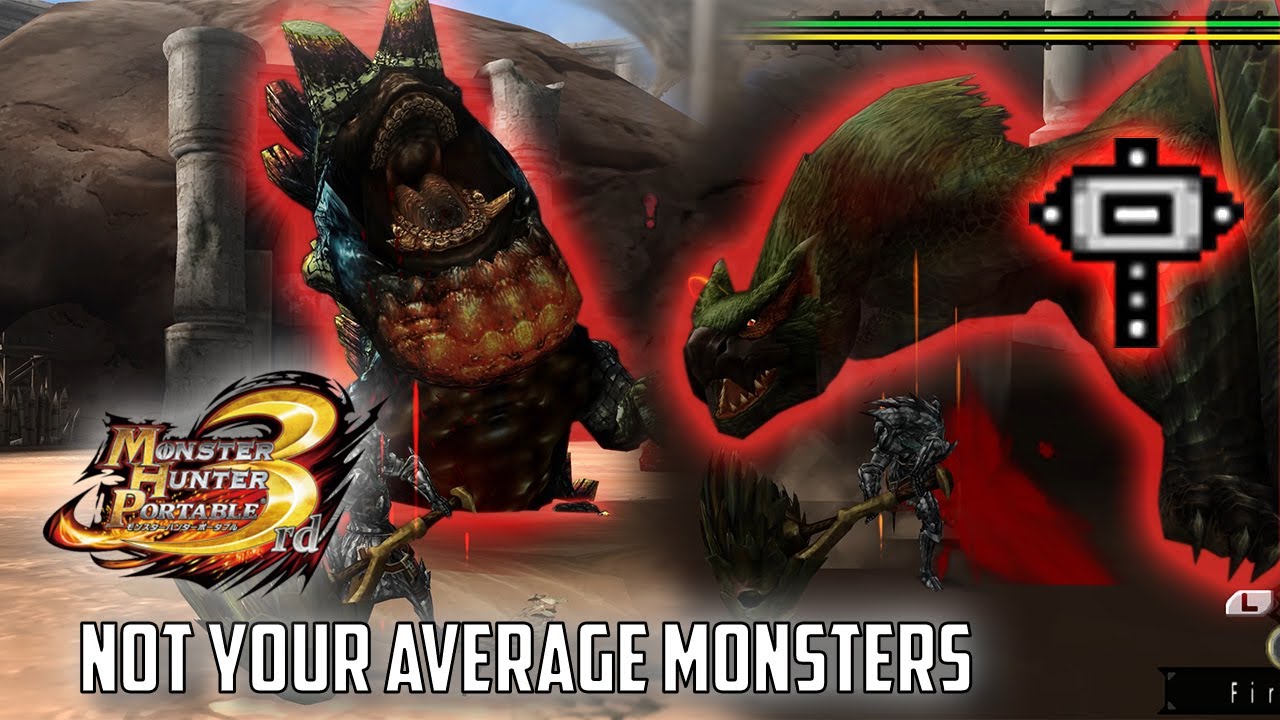 Return To MHP3rd | Not Your Average Monsters [Hammer] - YouTube