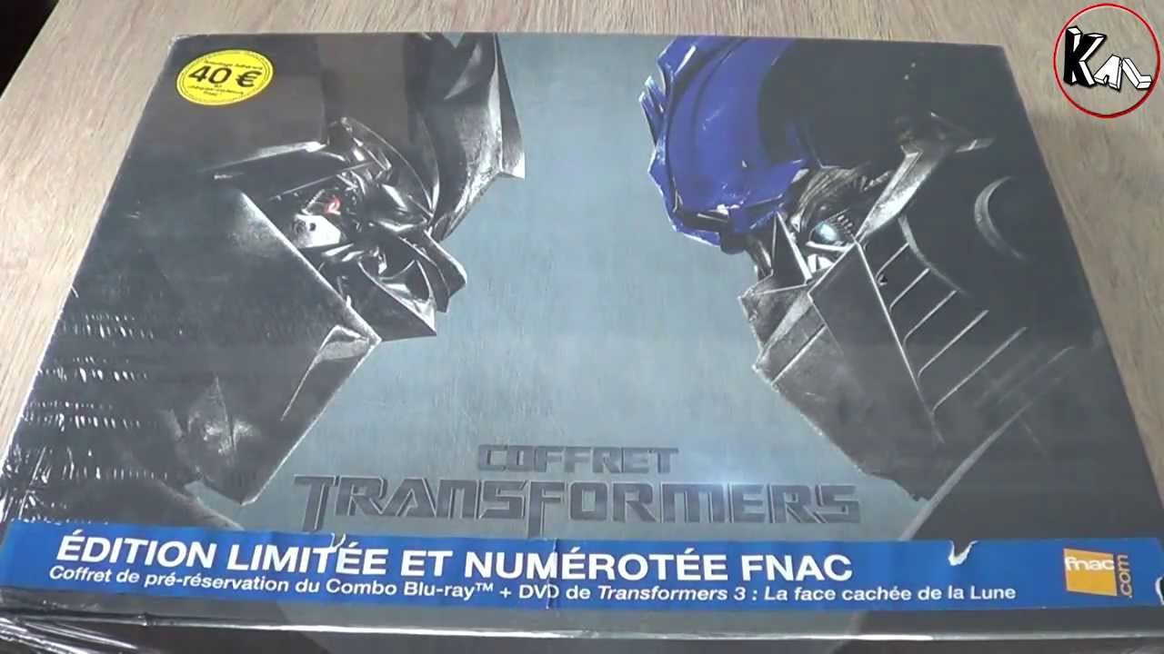 Unboxing Coffret Collector Fnac Transformers 3 - YouTube