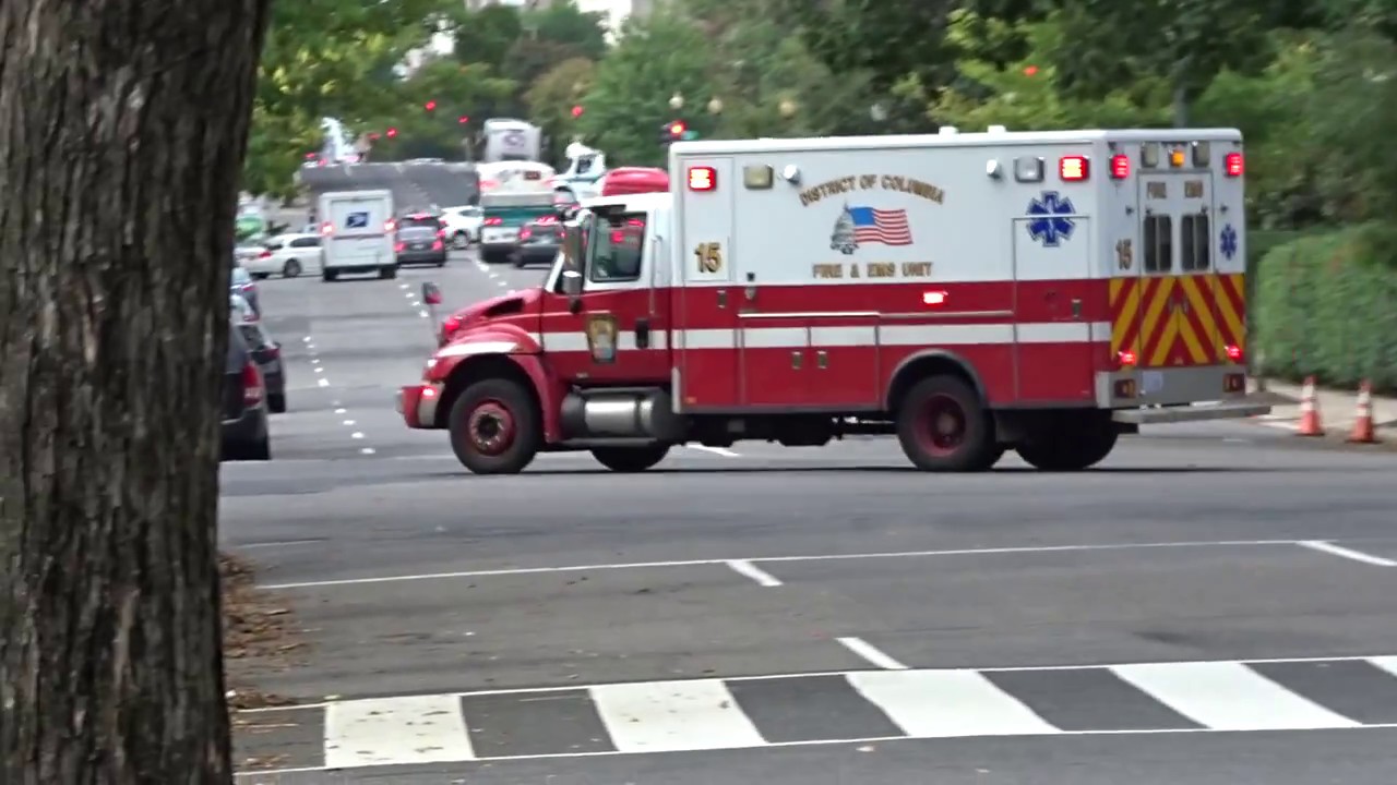 Fire Emergency Compilation: Washinton DC. Ambulance 13; Police. . - YouTube