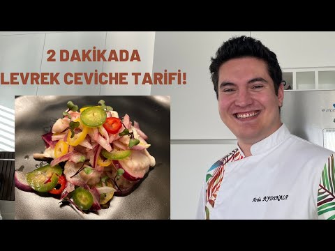 2 Dakikada Levrek Ceviche Tarifi, Ceviche Nasıl Yapılır?