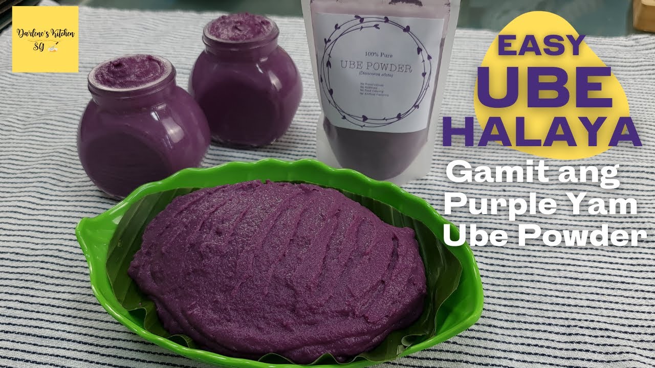 UBE HALAYA | Pang Negosyo Ideas | Ube Jam using Purple Yam Powder ...