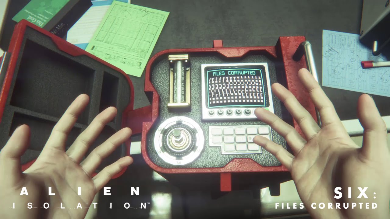 Let's Play Alien: Isolation 06 - Files Corrupted - YouTube