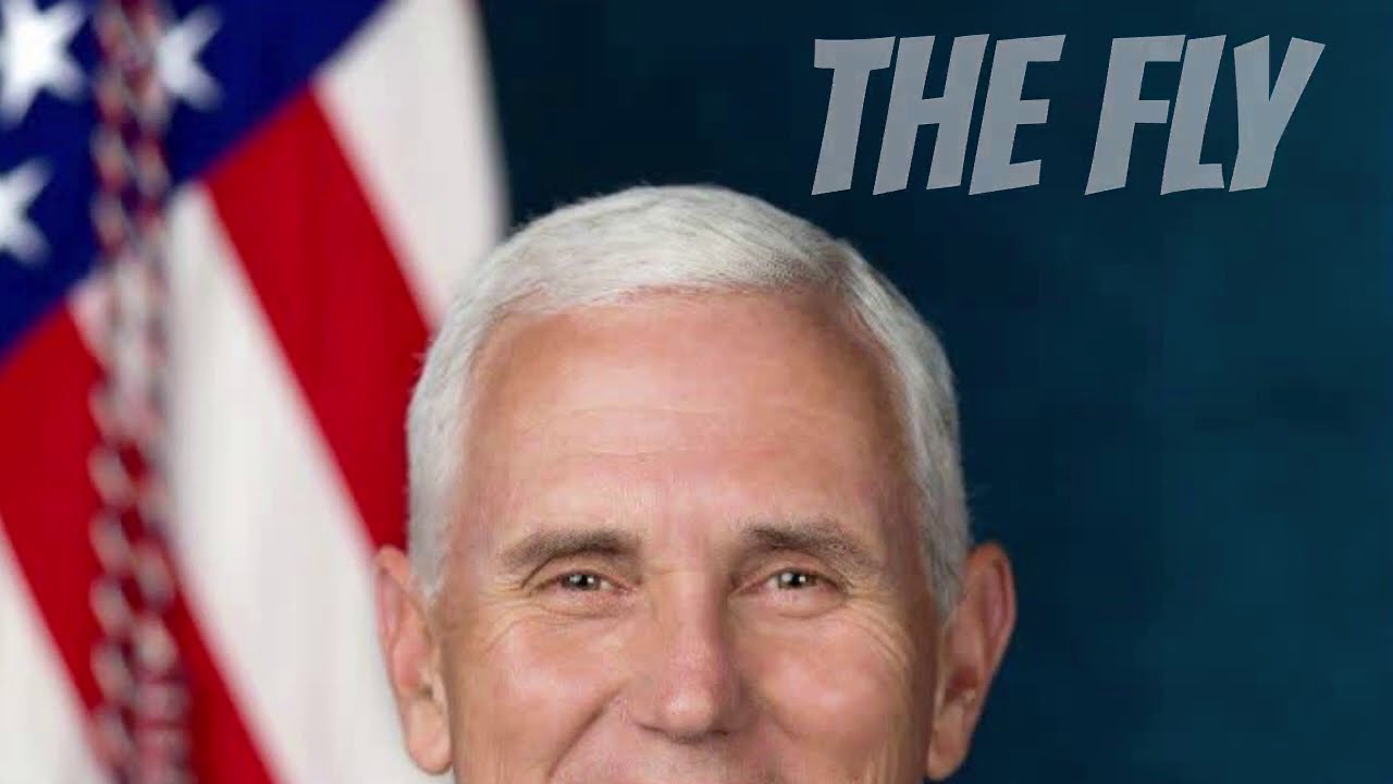 THE FLY on Mike Pence's Head - YouTube