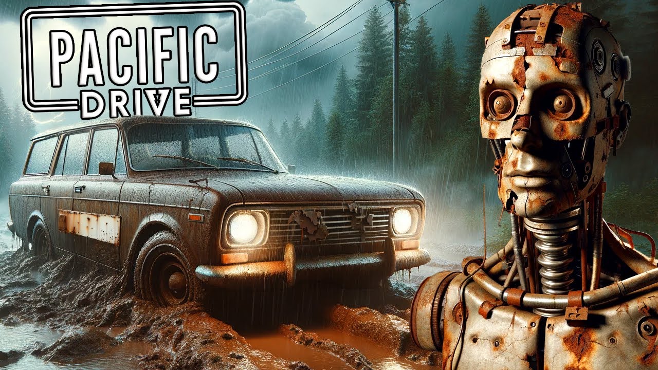Upgrading My Car to Escape SCARY MONSTERS! (Pacific Drive Car Survival ...
