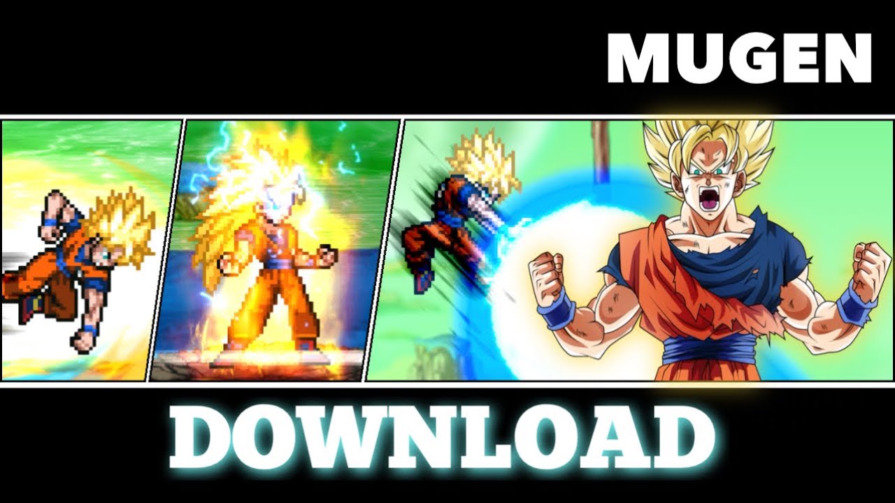 Goku SSJ JUS (DBFZ Style) By Fresh Prince 24 - MUGEN JUS CHAR - YouTube