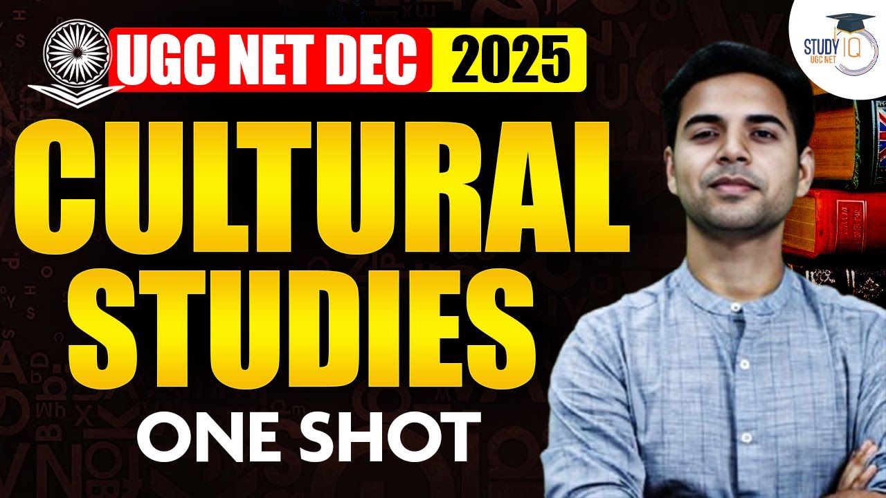 UGC NET English Dec 2025 | Cultural Studies | ONE SHOT | By Abhay Sir ...